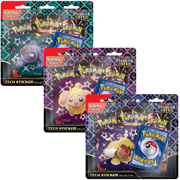 Paldean Fates Tech Sticker - BraadsCardShop