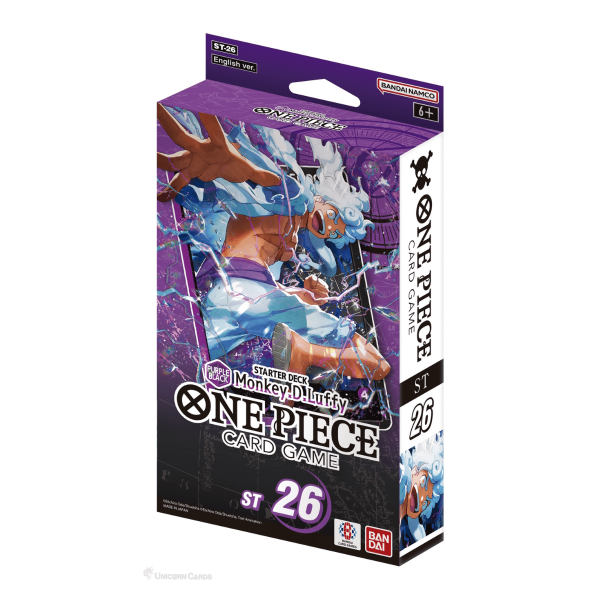 One Piece Card Game: Starter Deck - Monkey.D.Luffy (ST-26) - BraadsCardShop